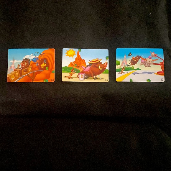 Disney | Toys | Collectible Rare Disney Adventurers Cards Given Out At ...